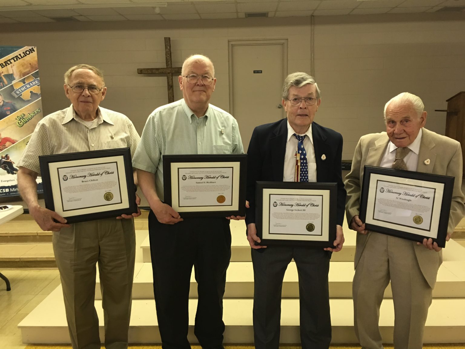 Bruce Chilton, Sam Richbart, George Erckert, Al Windnagle - Christian ...